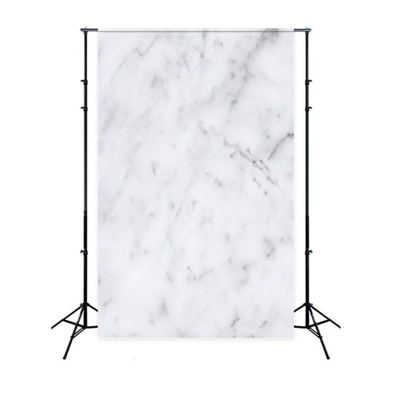 White Marble Photo Backdrop Minimalist White Marble Backdrop GQ4-143