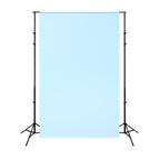 Blue School Photo Backdrop Baby Blue Minimalist Backdrop GQ4-215