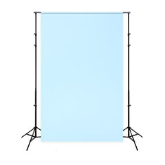 Blue School Photo Backdrop Baby Blue Minimalist Backdrop GQ4-215