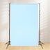 Blue School Photo Backdrop Baby Blue Minimalist Backdrop GQ4-215