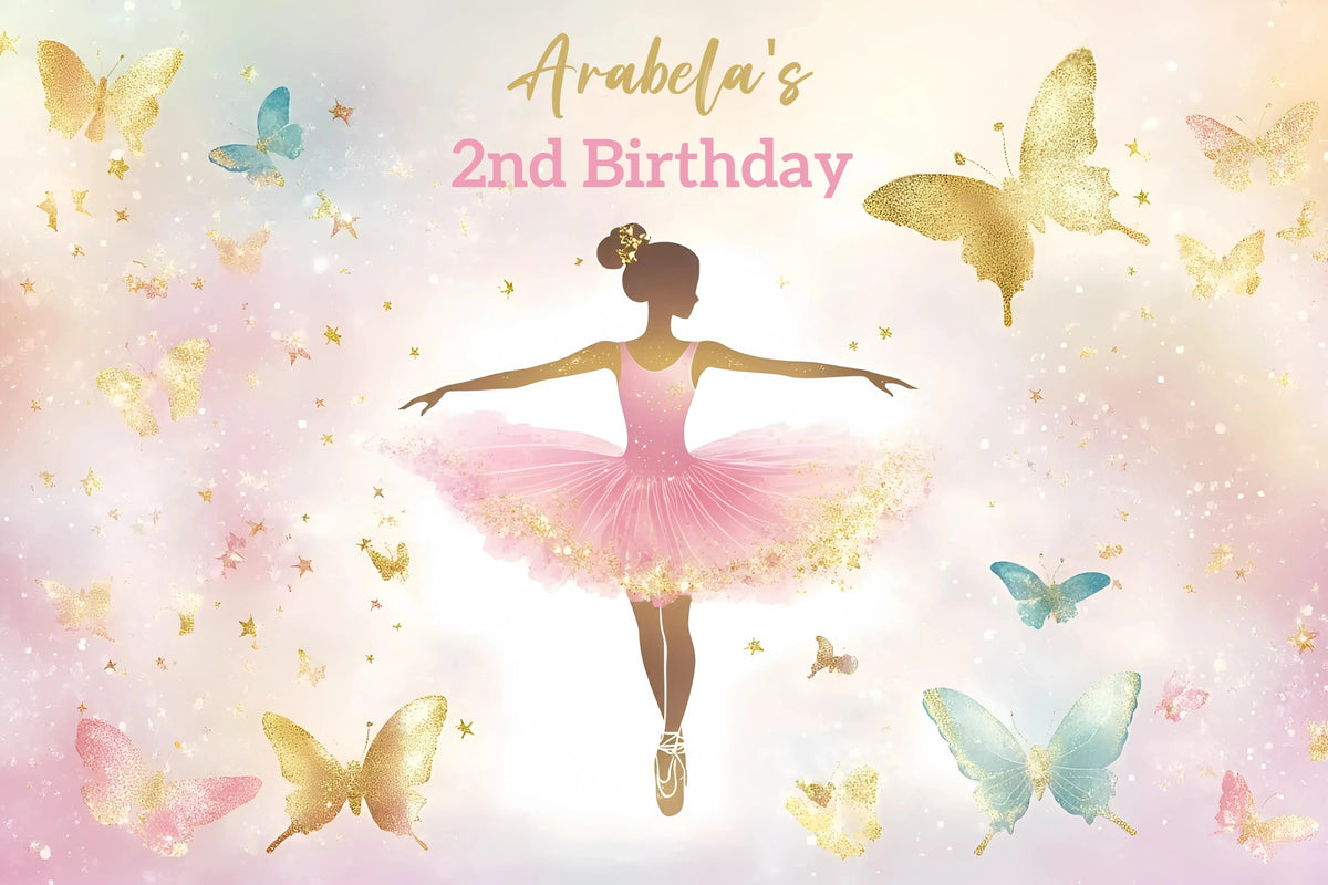 2nd Birthday Backdrop for Kids – Bright & Playful Party Decor