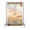 Paris Themed Photo Backdrop Elegant Balcony Paris City Backdrop GQ4-49