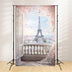 Paris Themed Backdrops Elegant Balcony Paris Tower Backdrop GQ4-64