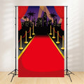 Red Carpet Backdrops City Skyline Silhouette Backdrop GQ4-83