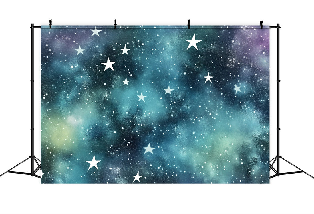 Starry Night Backdrop Mystic Galaxy Star Backdrop GQ5-54