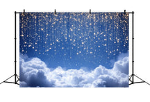 Star Photo Backdrop Sparkling Star Cloud Backdrop GQ5-63