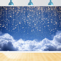 Star Photo Backdrop Sparkling Star Cloud Backdrop GQ5-63