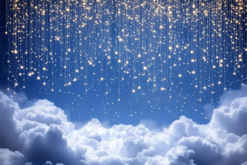 Star Photo Backdrop Sparkling Star Cloud Backdrop GQ5-63