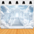 Cloudy Sky Backdrop Celestial Gate Dream Cloud Backdrop GQ57-112