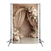 Boho Photography Backdrop Vintage Rose Arch Backdrop GQ57-223