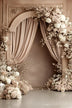 Boho Photography Backdrop Vintage Rose Arch Backdrop GQ57-223