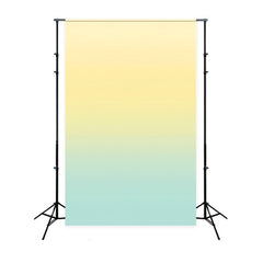 Gradient Backdrop Soft Yellow to Aqua Pastel Gradient Professional Por