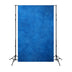 Yearbook Backdrop Even Bright Blue Faded Fabric Look Professional Port