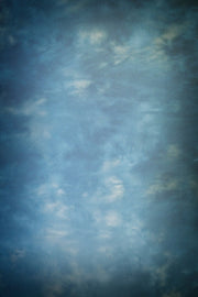 Maternity Photoshoot Backdrop Serene Blue Pastel Gradient Backdrop GTY