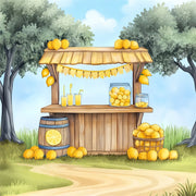 Lemon Backdrop Lemonade Tree Garden Summer Backdrop GTY3-406