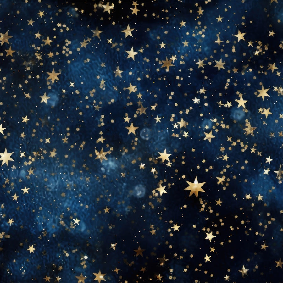 Sky Backdrop Midnight Golden Starry Backdrop LXX1-350