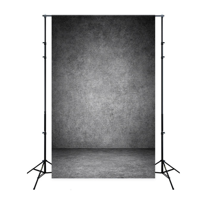Grey Textured Backdrop Classic Gray Aged Wall Backdrop LXX1-427