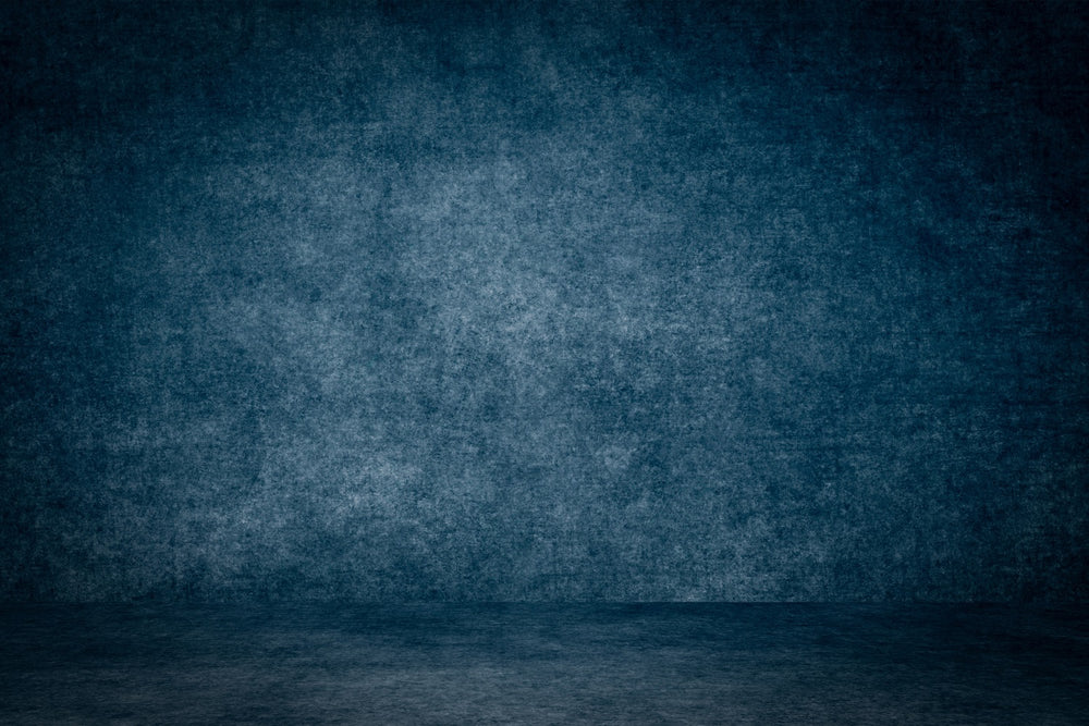 Blue Texture Backdrop Midnight Photography Backdrop LXX1-430