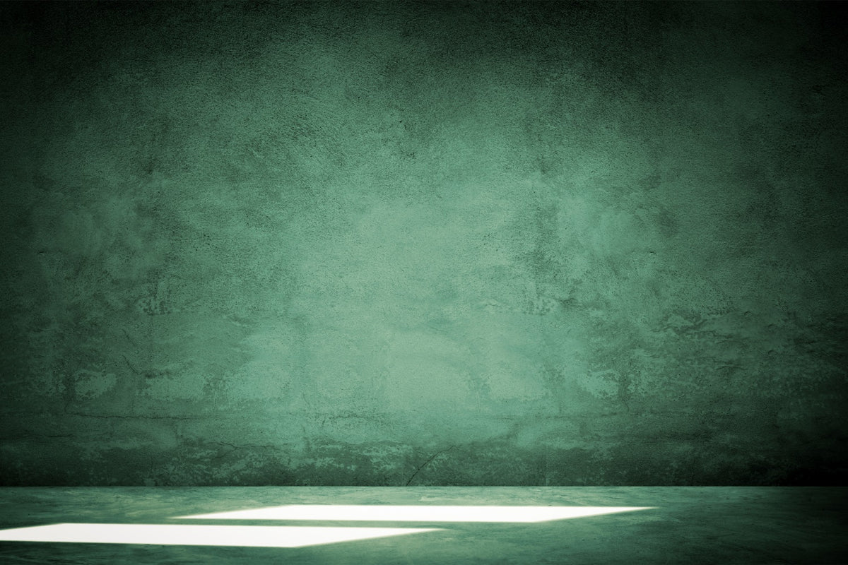 Textured Wall Backdrop Emerald Green Shadowed Backdrop LXX1-431