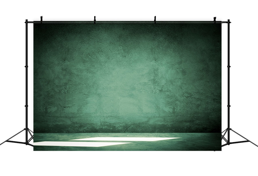 Textured Wall Backdrop Emerald Green Shadowed Backdrop LXX1-431
