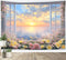 Spring Backdrops Photography Floral Window View Sunset Backdrop LXX1-7