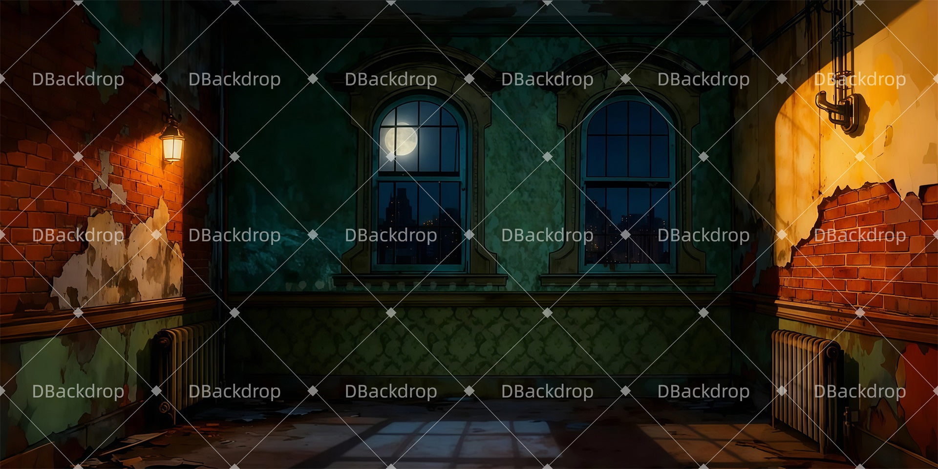 Theater Backdrop The Orphanage Interior Movie Theater Backdrop LXX511-