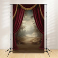 Portrait Backdrops Vintage Curtain Landscape Backdrop LXX57-289