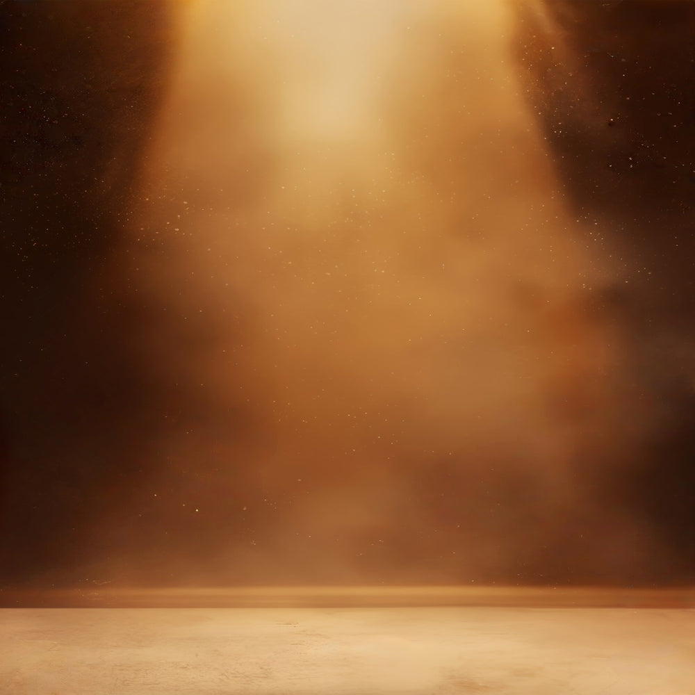 Spotlight Backdrop Golden Spotlight Stage Floor Dance Backdrop LXX59-1