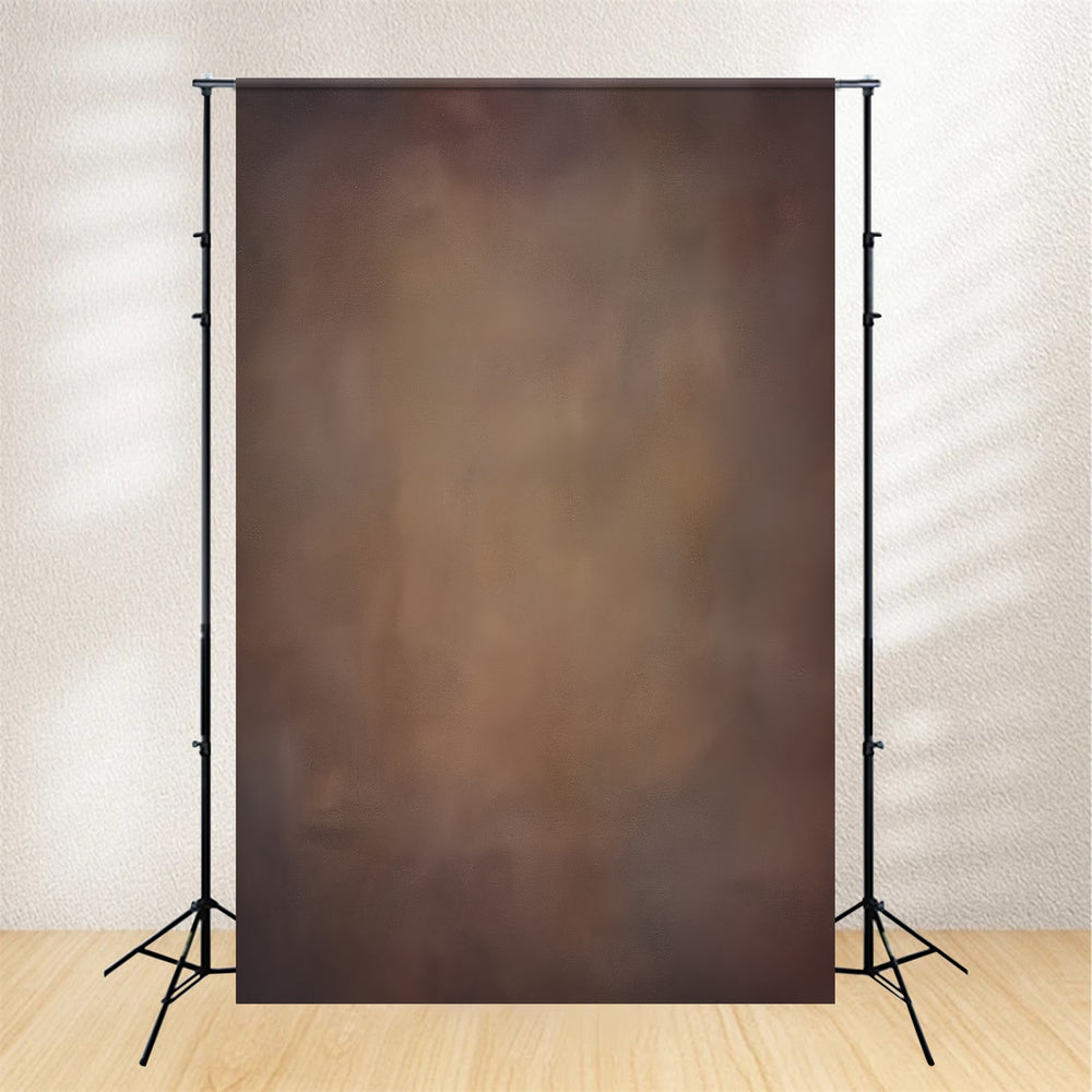 Portrait Photo Backdrop Warm Vintage Brown Texture Studio Portrait Bac