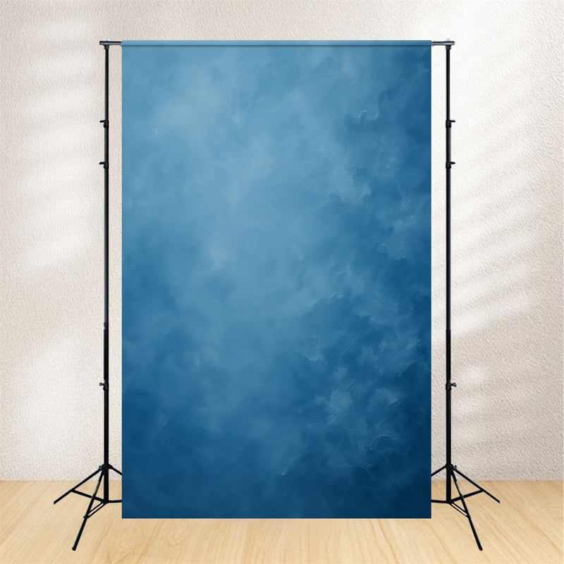 Blue Portrait Backdrop Calm Blue Mist Texture Studio Portrait Backdrop