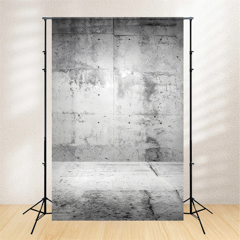 Concrete Photo Backdrop Aged Industrial Concrete Texture Family Portra