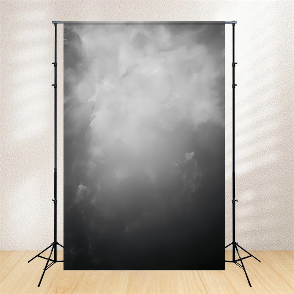 Abstract Dance Studio Backdrop Soft Gray Cloudy Texture Dance Backdrop