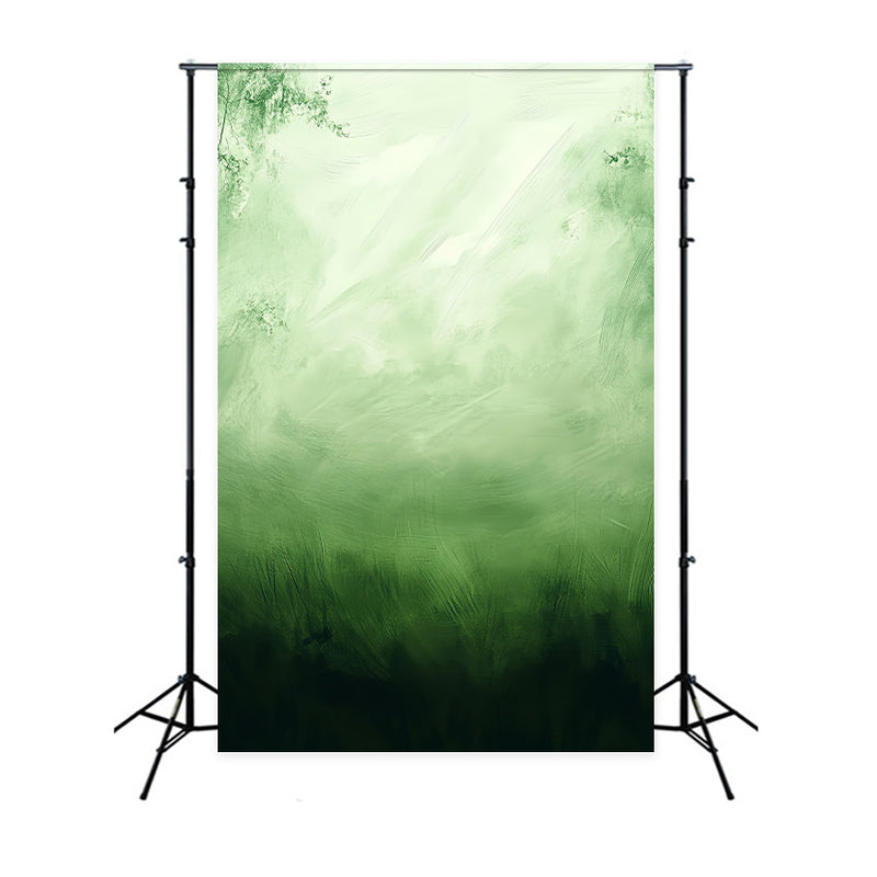 Portrait Photo Backdrops Soft Mint Painterly Wash Green Photography Ba