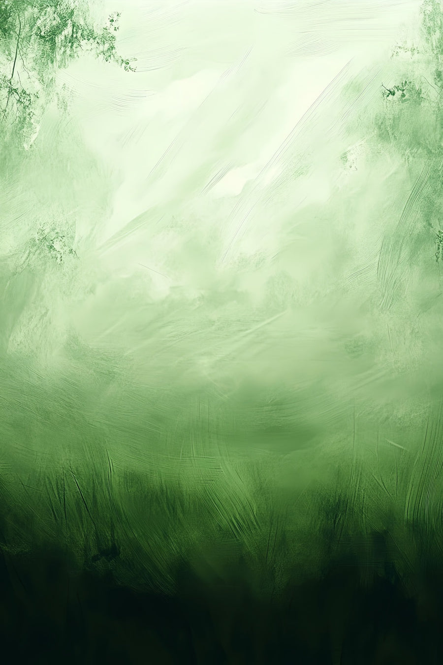 Portrait Photo Backdrops Soft Mint Painterly Wash Green Photography Ba