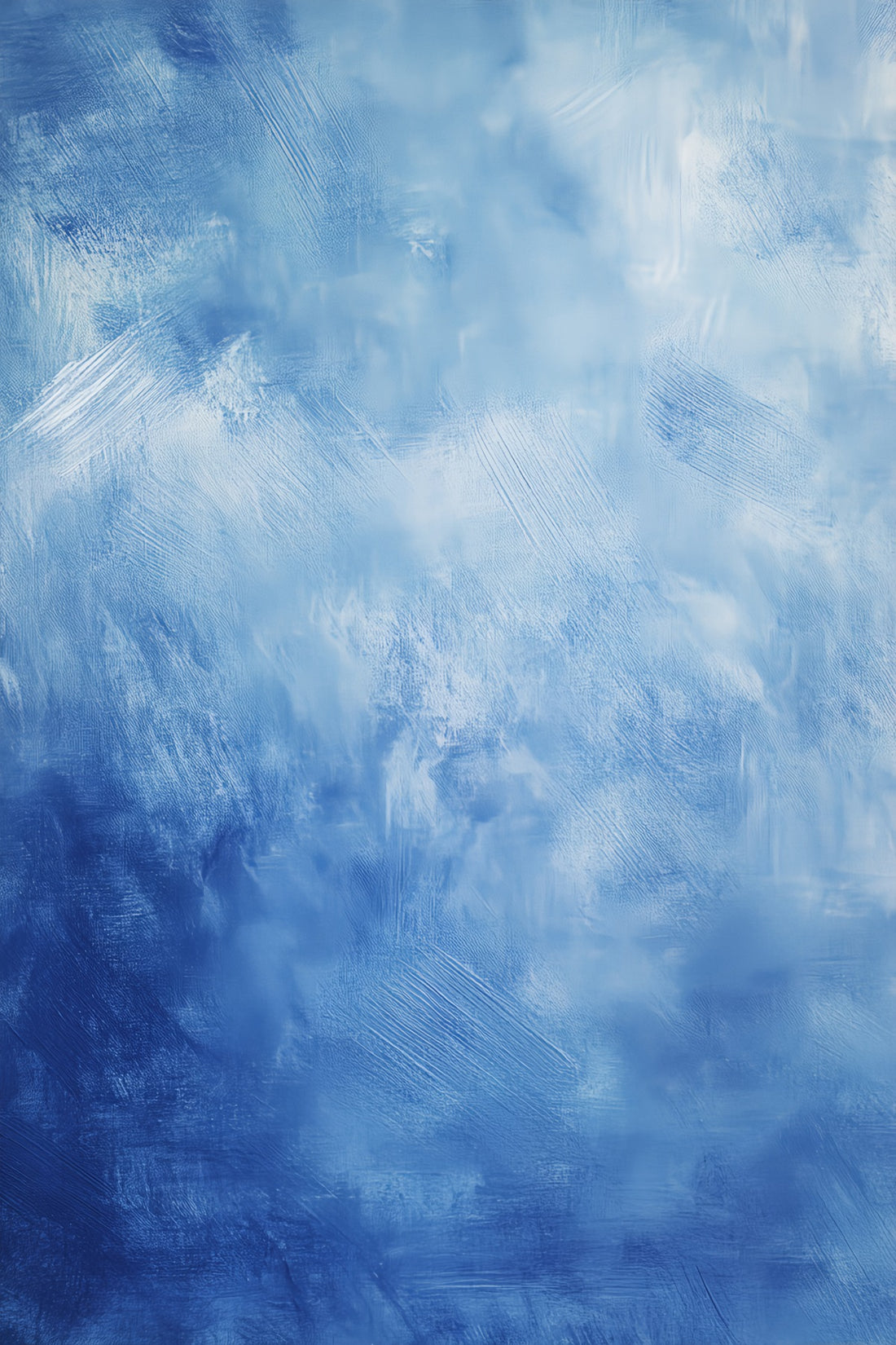 Senior Portrait Backdrop Cerulean Cloud Brush Texture Portrait Studio