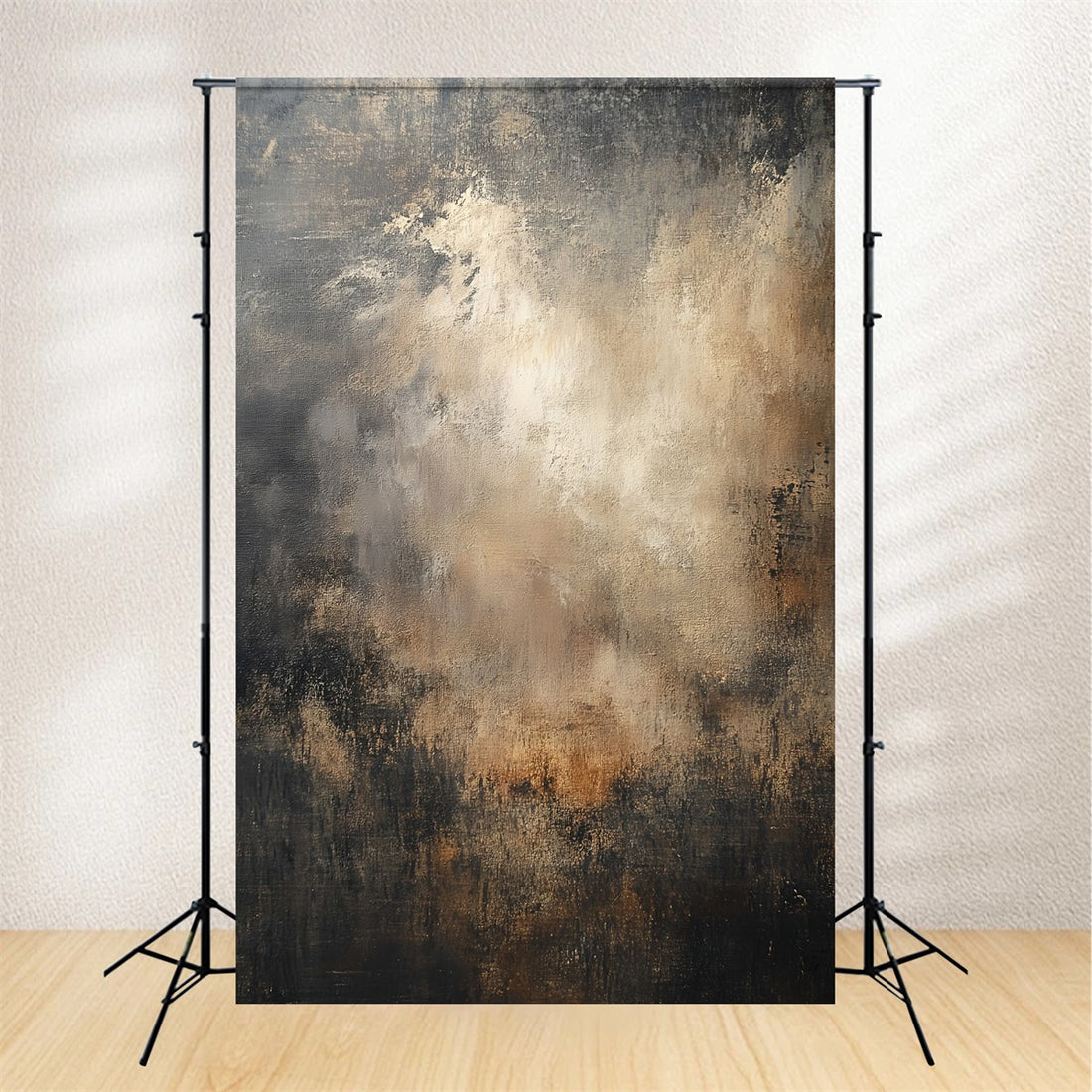 Family Portrait Backdrop Moody Neutral Abstract Texture Photo Portrait