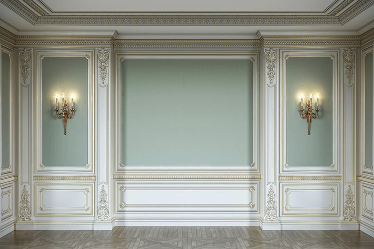 Olive Green Room Interior Wall Fitting Backdrop M-74 – Dbackdrop