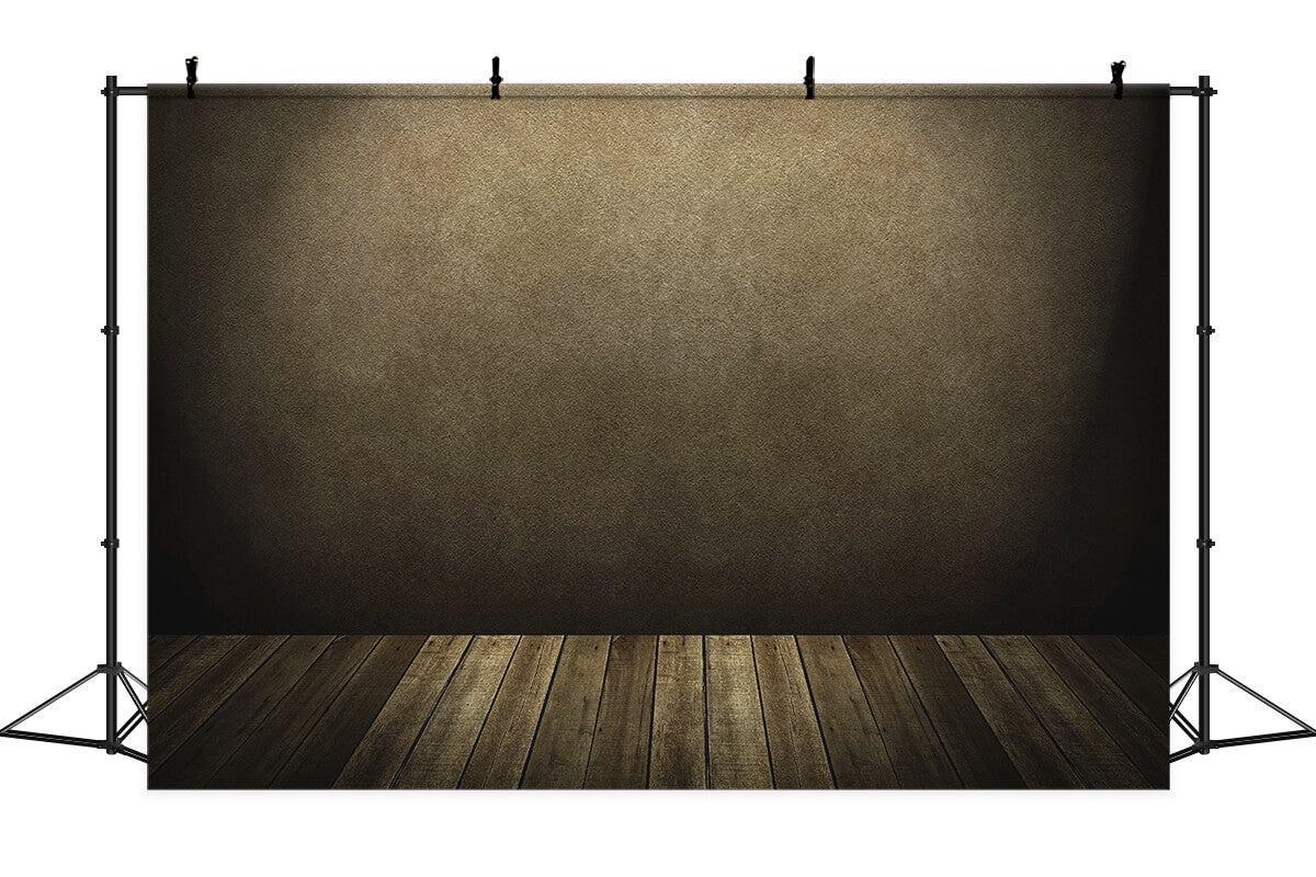 Abstract Vintage Brown Photography Backdrop With Wooden Floor M2-04 ...