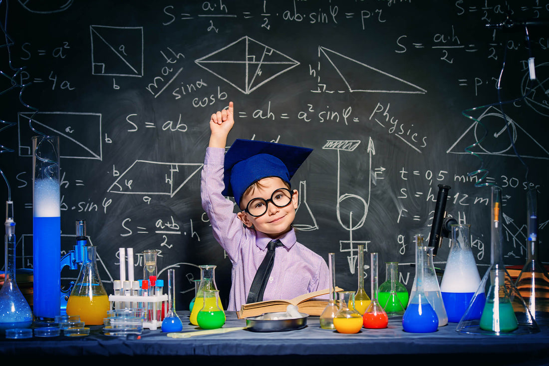 Back To School Science Laboratory Backdrop M5-103 – Dbackdrop