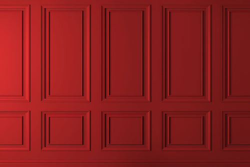 Classic Interior Red Retro Wall Backdrop M6-115