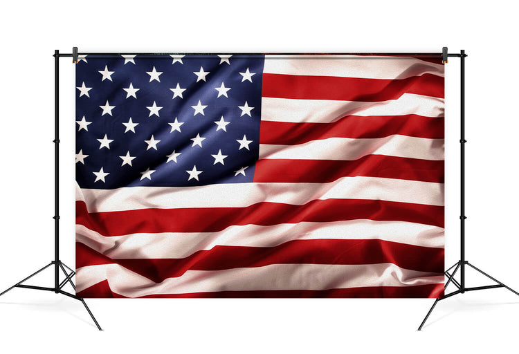 Patriotic Independence Day USA Flag Backdrop M6-15 – Dbackdrop