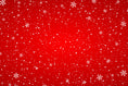 Snowflake Winter Christmas Red Backdrop M7-48 – Dbackdrop