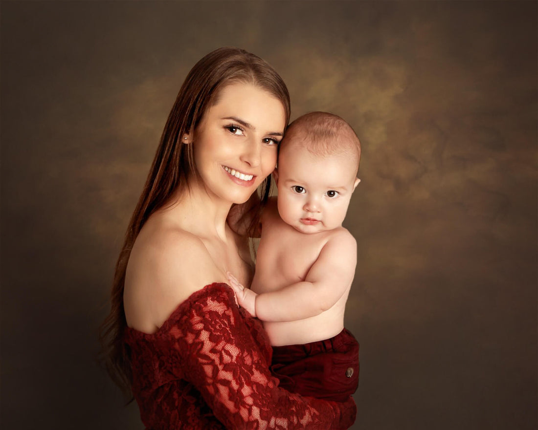 Abstract Brown Portrait Photography Backdrop M7-70 – Dbackdrop