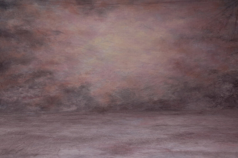 Rust Red Abstract Portrait Photography Backdrop M7-72