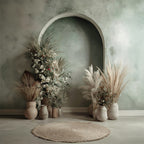 Bohemian Style Backdrop Boho Botanical Nook Backdrop MRR7-280