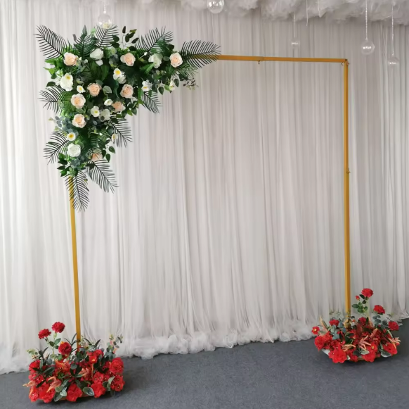 Round Backdrop Stand Metal Circle Arch Stand for Birthday Party Wedding ...