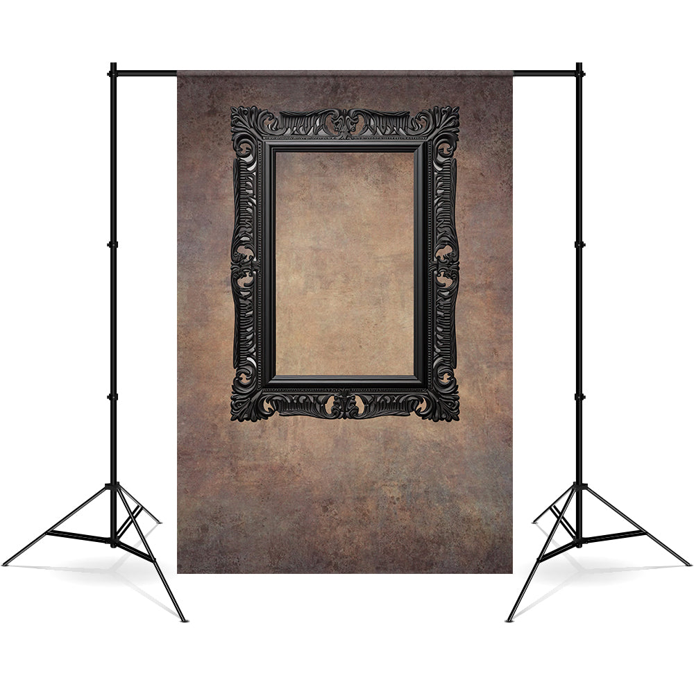 DBackdrop Art Black Vintage Photo Frame Abstract Backdrop RR4-20 ...