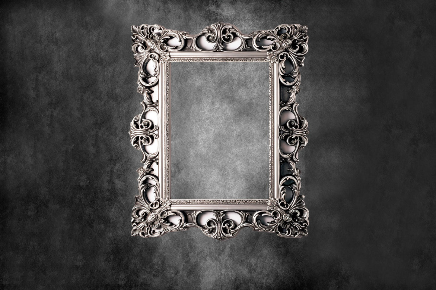 DBackdrop Art Classic Rectangular Photo Frame Gray Tone Abstract Backd ...