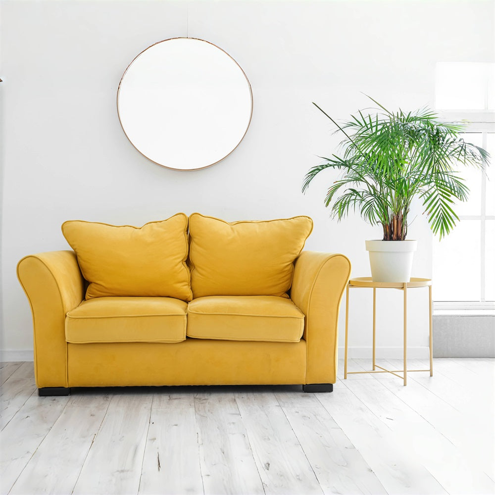Warm Family Yellow Sofa Backdrop RR5-9 – Dbackdrop