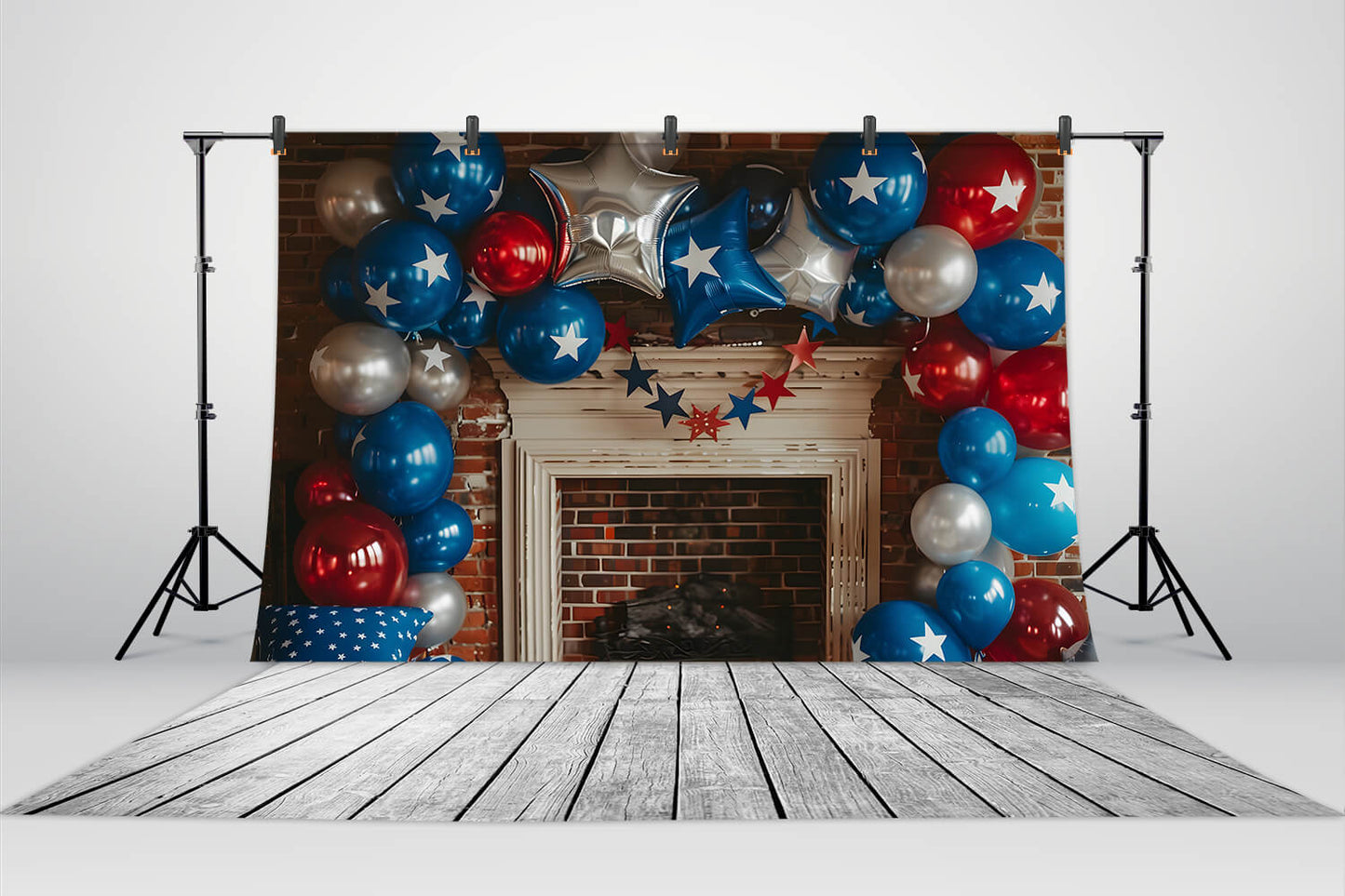 Independence Day Celebration Decoration Backdrop RR6-13 – Dbackdrop